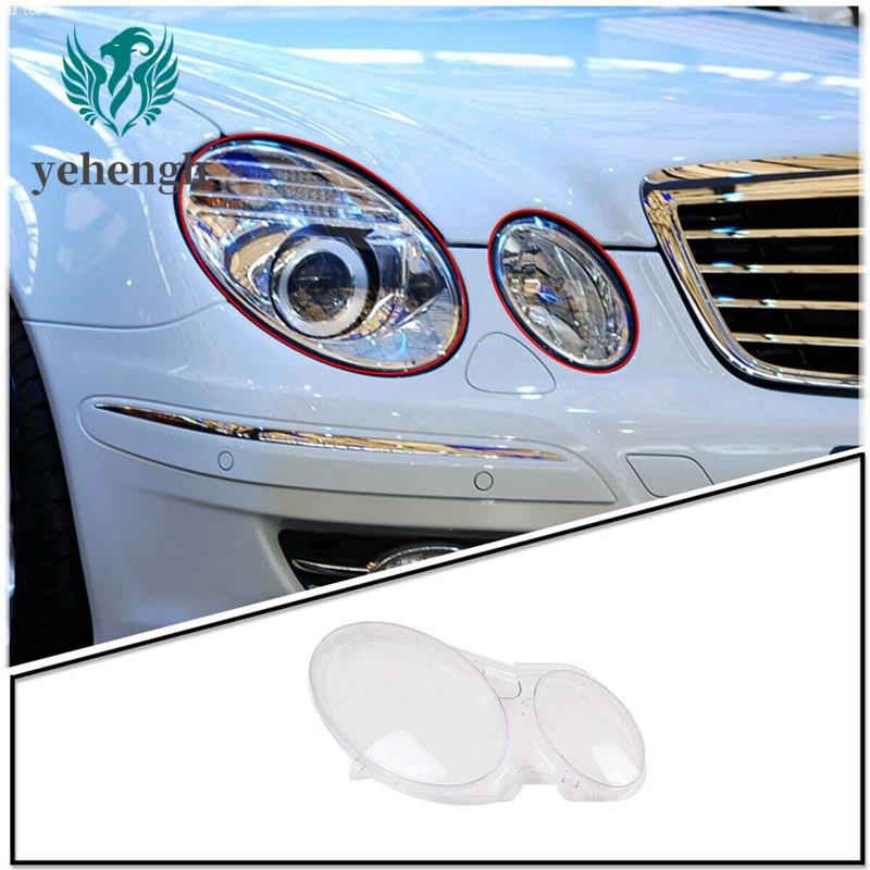 ฝาครอบเลนส์ไฟหน้า ด้านขวา สําหรับ Mercedes Benz W211 E240 E200 E280 E300 2004 2005 2006 2007 ...