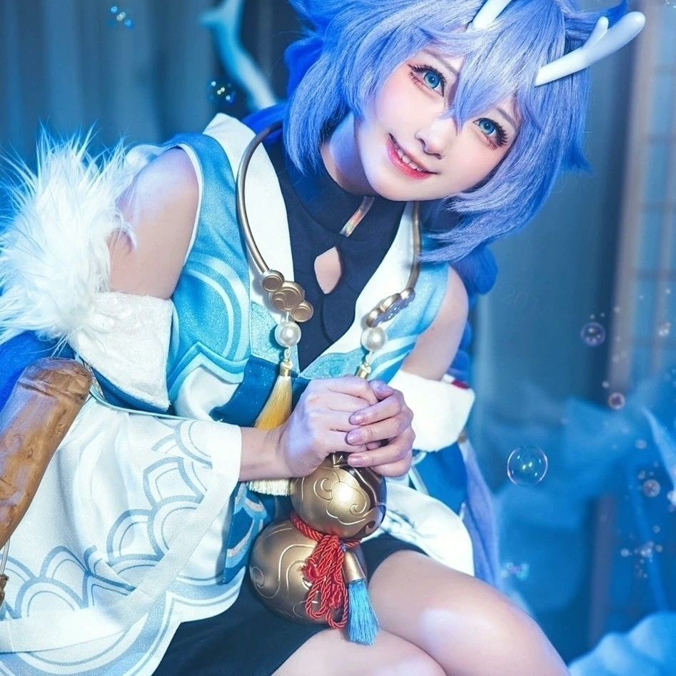 Honkai Star Rail Bailu Cosplay Costume ขนาดบวก คอสเพลย์เครื่องเครื่อง ...