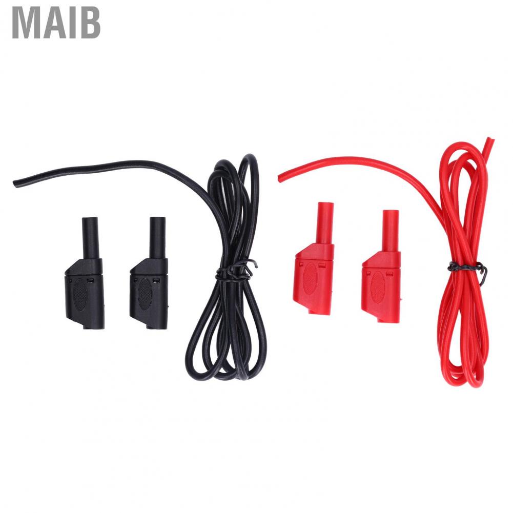 Maib Multimeter test leads Banana Test Lead 4mm Male to Male 32A 1000V ...