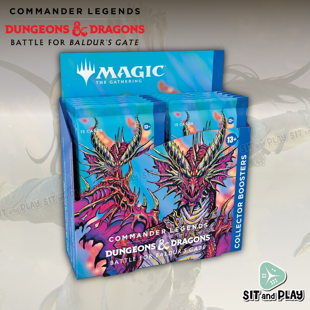 MTG - Commander Legends : Battle for Baldur's Gate - Collector Boosters ...