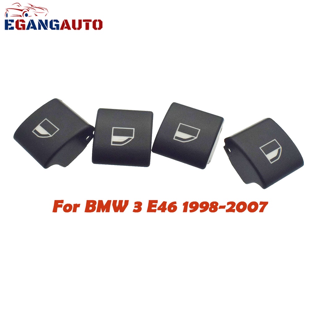 61318381514 ฝาครอบปุ่มสวิตช์กระจกรถยนต์ ด้านหน้า ซ้าย ขวา 4 ชิ้น ...