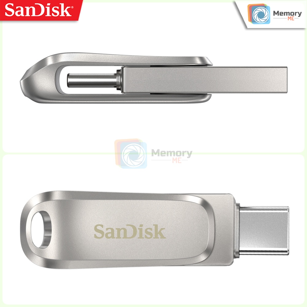 (ส่งด่วน) SANDISK แฟลชไดร์ฟ Ultra Dual Drive LUXE 256GB (400MB), OTG ...
