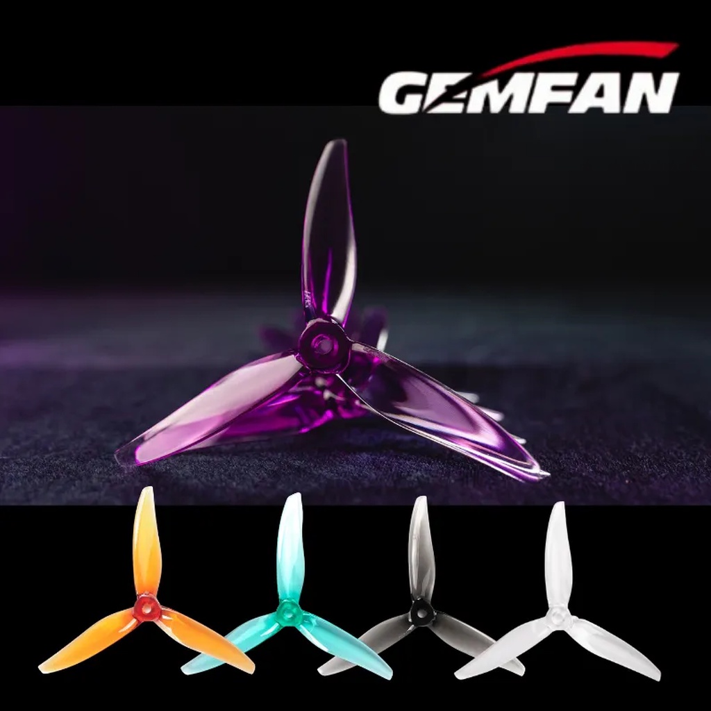 5-G1 Gemfan Hurricane 5127 -3 Props 3-Blade Propeller 5Inch Prop 1ชุดมี ...