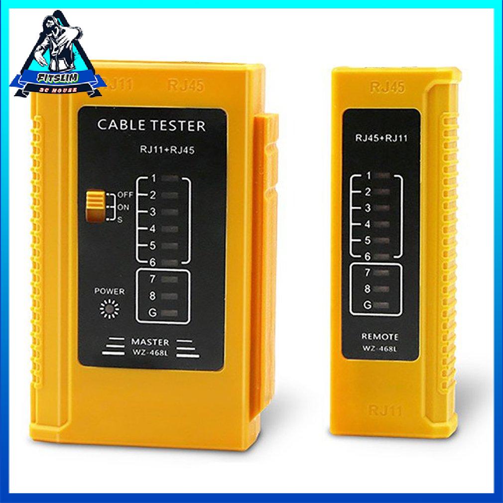 [Ready] Cable Tester Network Telephone Cables Line Checker RJ45 RJ11 ...
