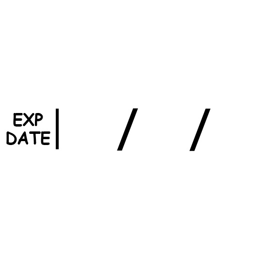 สติกเกอร์ฉลาก วันหมดอายุ วันที่ Miss Date วันที่ MFG ใช้ก่อน วันเปิด ...