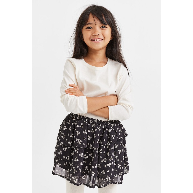 H&M Girl 2-piece top and skirt set 1118944_1 | Shopee Thailand