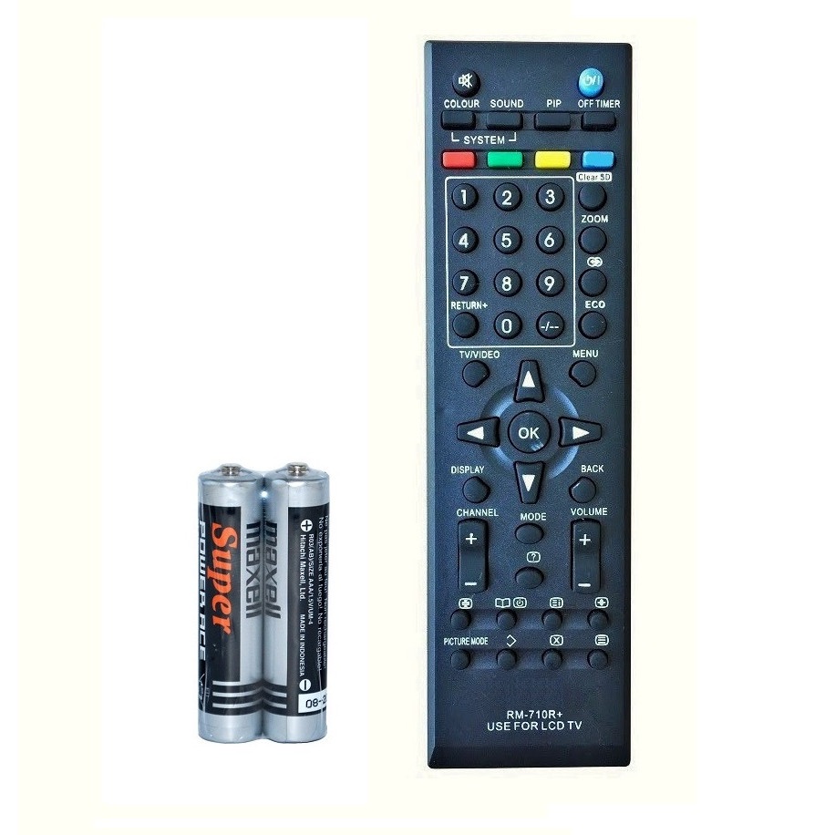 Jvc LCD TV รีโมทคอนโทรล, jvc rm-710m led TV (พร้อมแบตเตอรี่ aaa maxell ... Jvc LCD TV รีโมทคอนโทรล, jvc rm-710m led TV (พร้อมแบตเตอรี่ aaa maxell ...