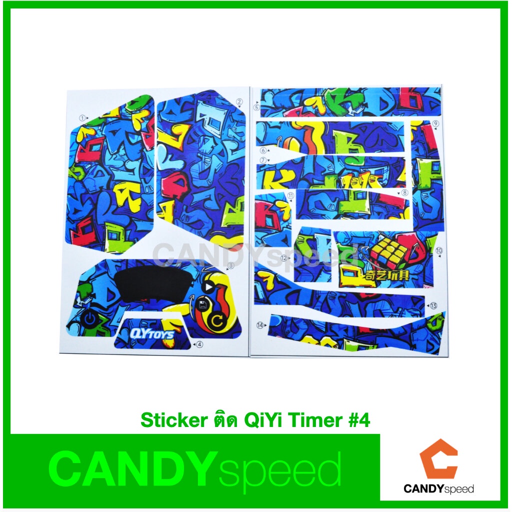 [E-TAX] ตกแต่ง QiYi Timer ด้วย Sticker for QiYi Timer | by CANDYspeed ...
