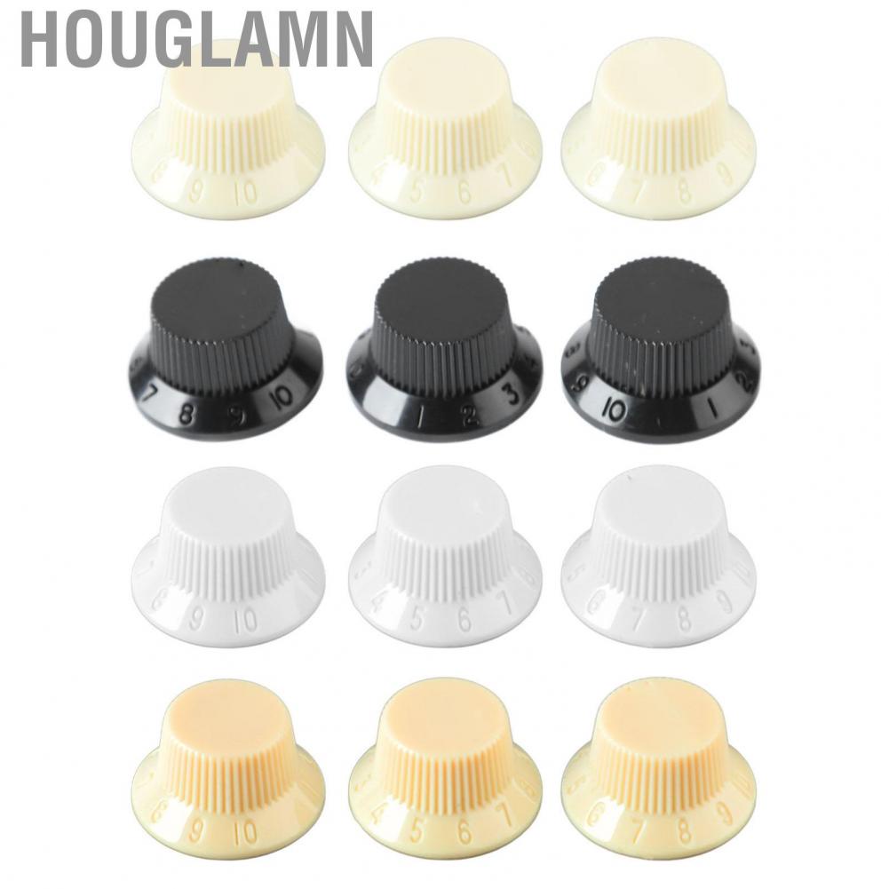 Houglamn Guitar Control Knob Easy Installation Plastic Bass ...