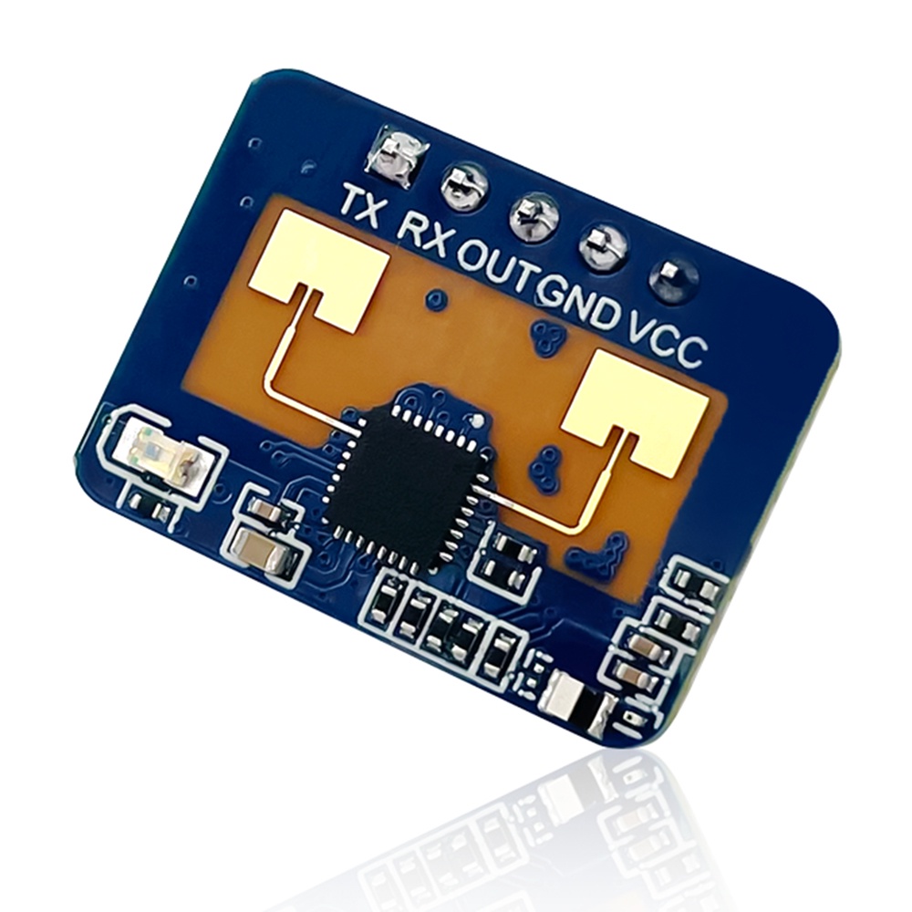 Pcbfun Hlk-ld2410c Dc5v 24ghz โมดูลเซนเซอร์ตรวจจับการเคลื่อนไหว เรดาร์ ...
