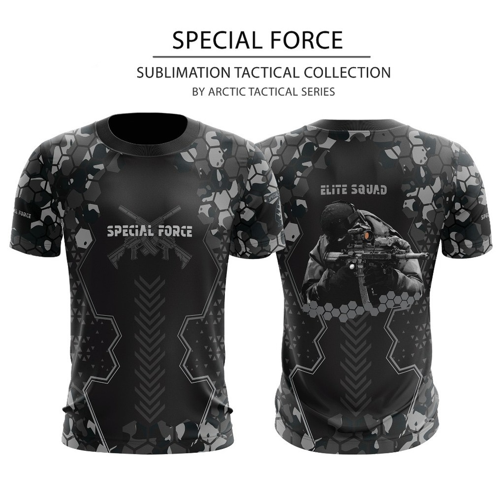 เสื้อยืด ARCTIC 100% INTERLOCK SNIPER SAS PASKAL COMMANDO SPECIAL FORCE ...