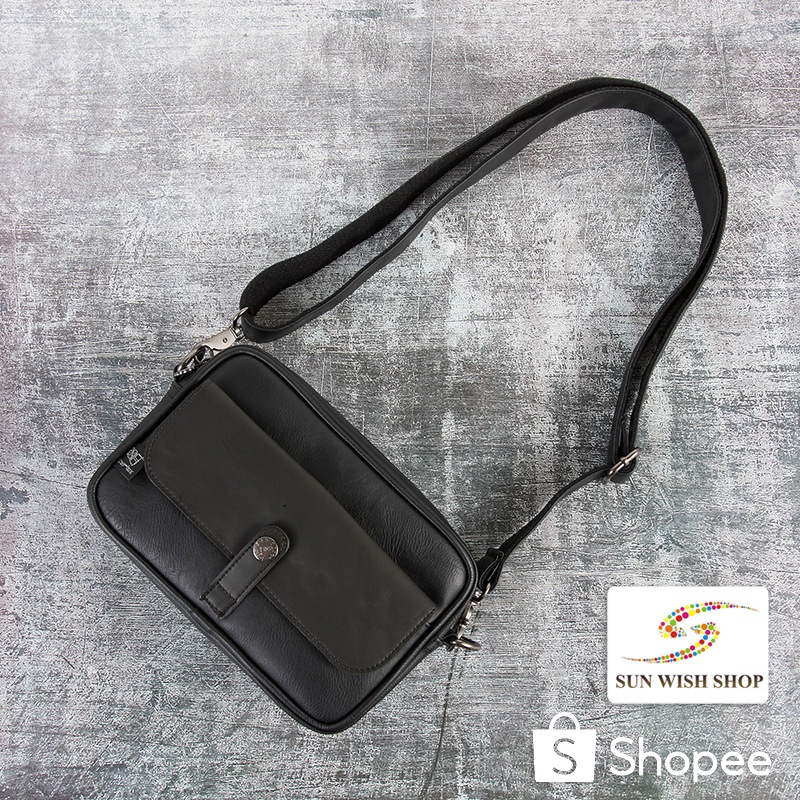 Sunwish -Threebox - Nr.3643 กระเป๋าหนังสะพายไหล่ ใส่โทรศัพท์มือถือได้ ...