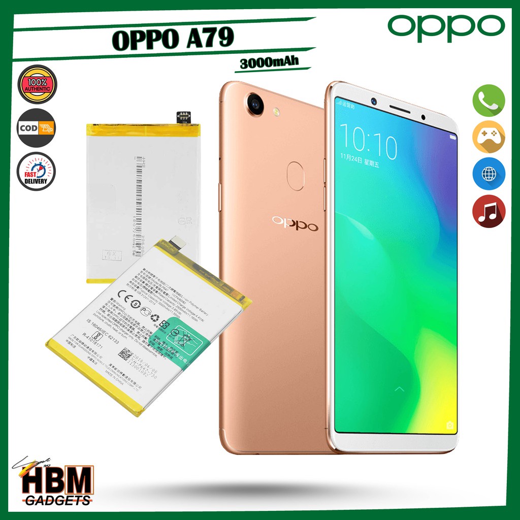 OPPO A79 Battery | Model: BLP647 Battery Manufacture 3000mAh | Shopee Thailand