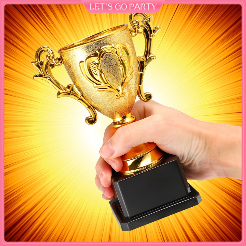 1/2pcs Kids Competition Trophy Award Portable Plastic Trophy Prop Kids ...