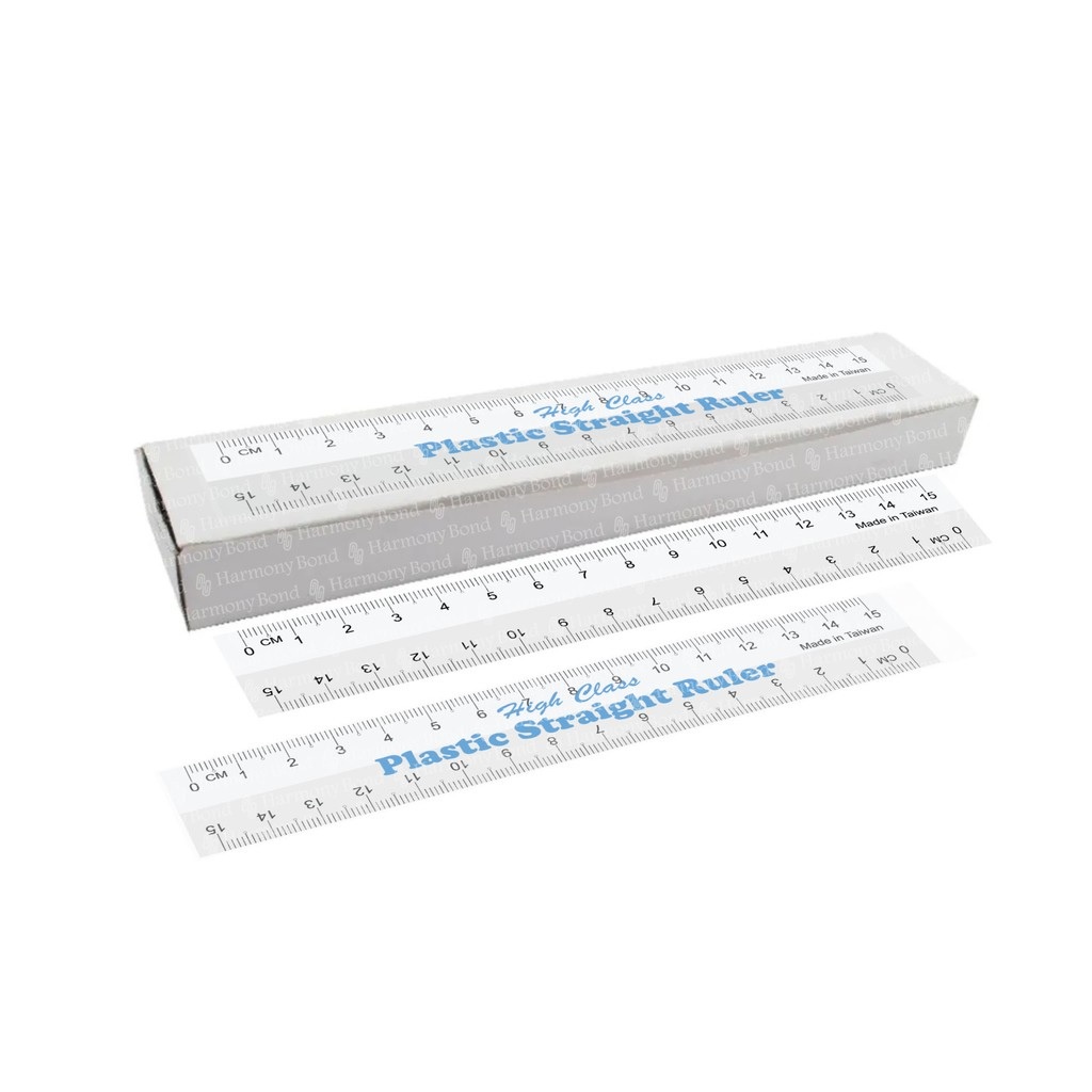 Pembaris Plastik ยางยืด (15 ซม. / 6 นิ้ว) (20 ซม. / 8 นิ้ว) (30 ซม. ...