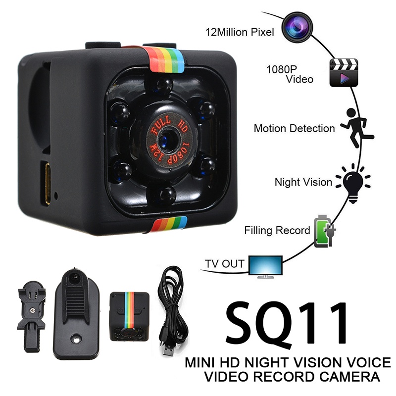 ใหม่ SQ11 HD 1080P กล้องบันทึกวิดีโอ USB DVR ขนาดเล็ก 32GB เวอร์ชั่น ...