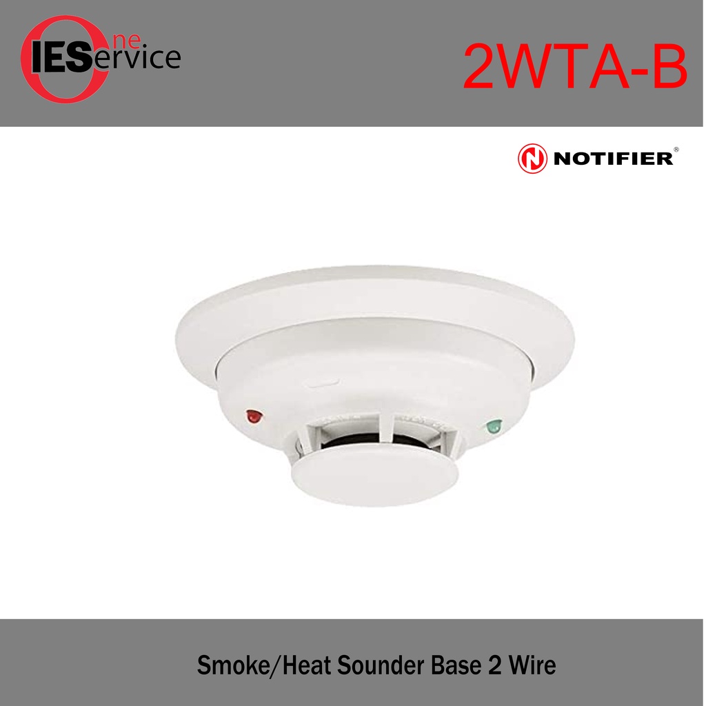 อุปกรณ์ตรวจจับควัน Smoke/Heat Sounder Base 2 Wire รุ่น 2WTA-B ยี่ห้อ ...
