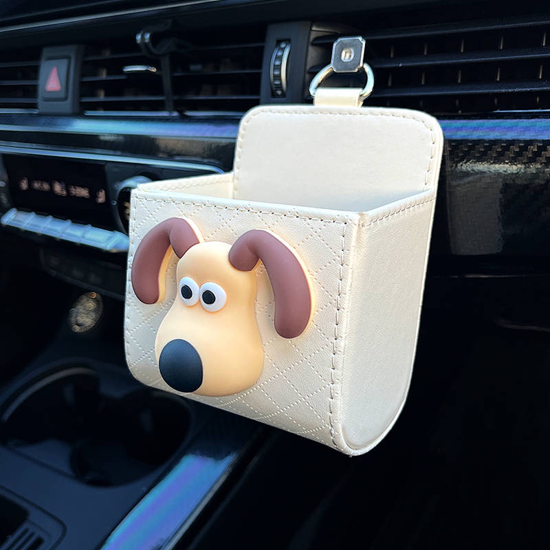 Car Wallace and Gromit Air Outlet Storage Pocket Phone Hanging Bag ...