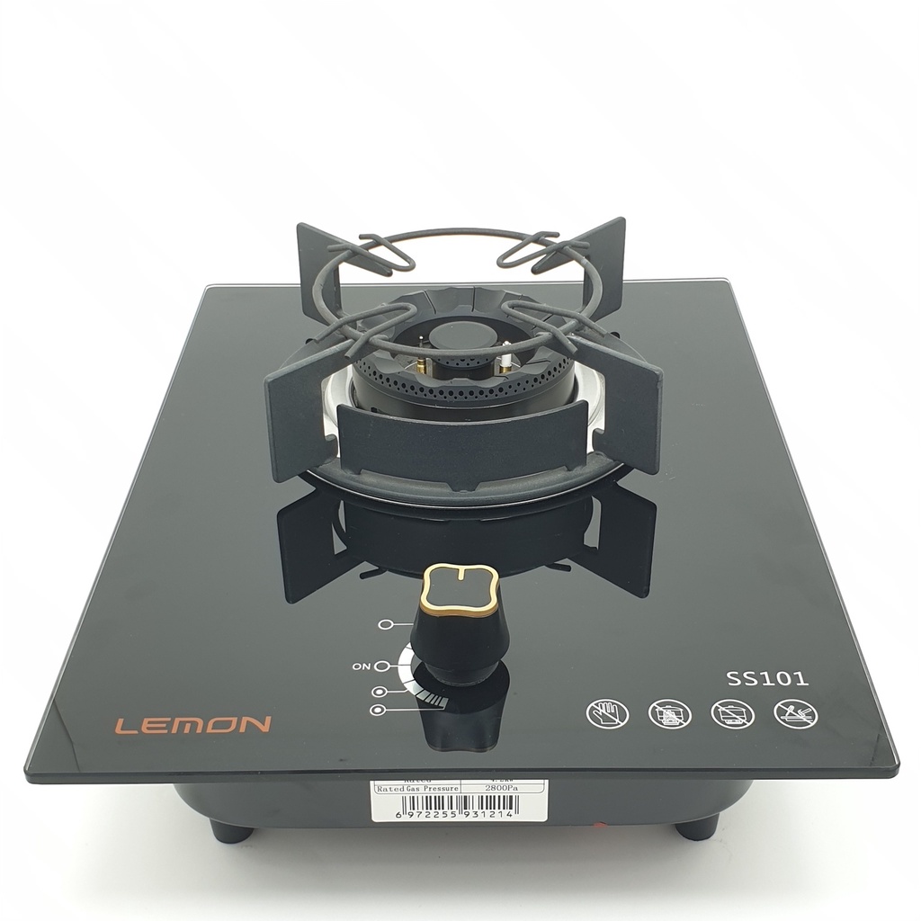 good.tools-LEMON เตาแก๊สแบบฝังหน้ากระจก 1 หัวเตา GC(N/L)--SS101 ถูกจริงไม่จกตา | Shopee Thailand