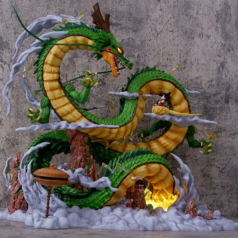 โมเดลฟิกเกอร์ รูปปั้นอนิเมะ Saiyan GK Dragon Tendon Douyun Xiaowukong ...