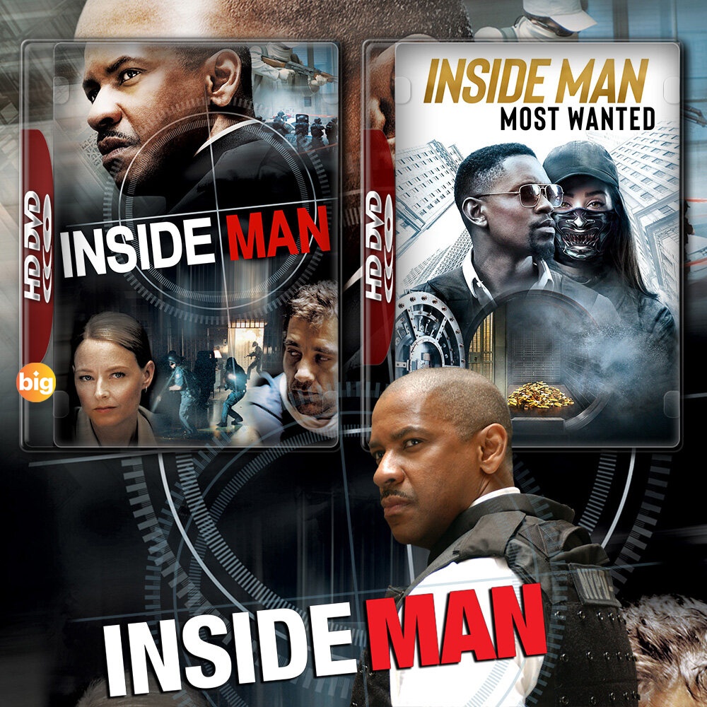 แผ่น Bluray หนังใหม่ Inside Man ล้วงแผนปล้น คนในปริศนา ภาค 1-2 Bluray หนัง มาสเตอร์ เสียงไทย ...