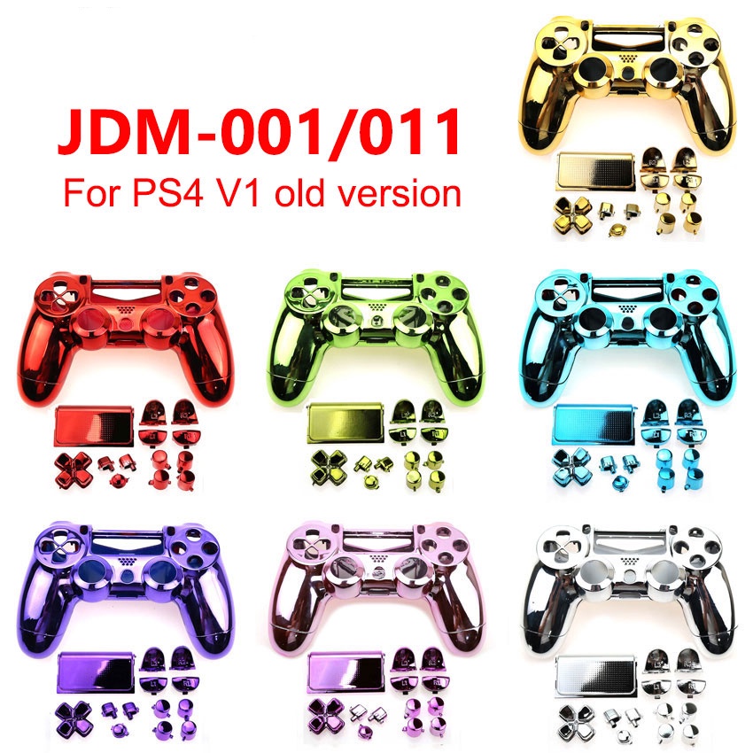 Nslikey เปลือกแข็งพลาสติกสําหรับ PS4 V1 รุ่นเก่า JDM 001 011 Controller ...
