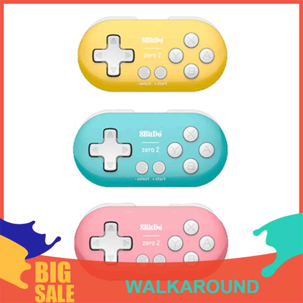 8bitdo ZERO 2 เกมแพดบลูทูธไร้สาย ขนาดเล็ก สําหรับ NS Windows Android MacOS | Shopee Thailand