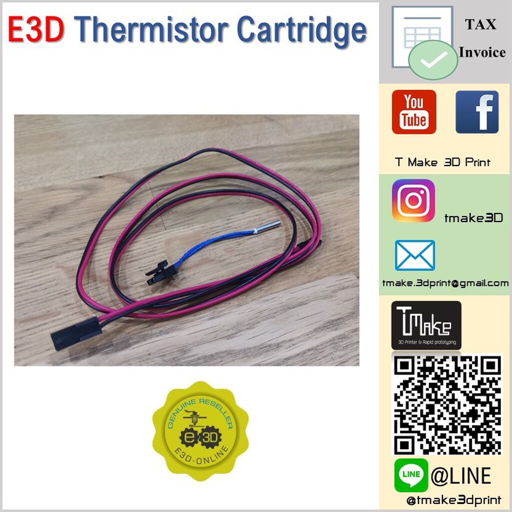 E3D Thermistor Cartridge | Shopee Thailand