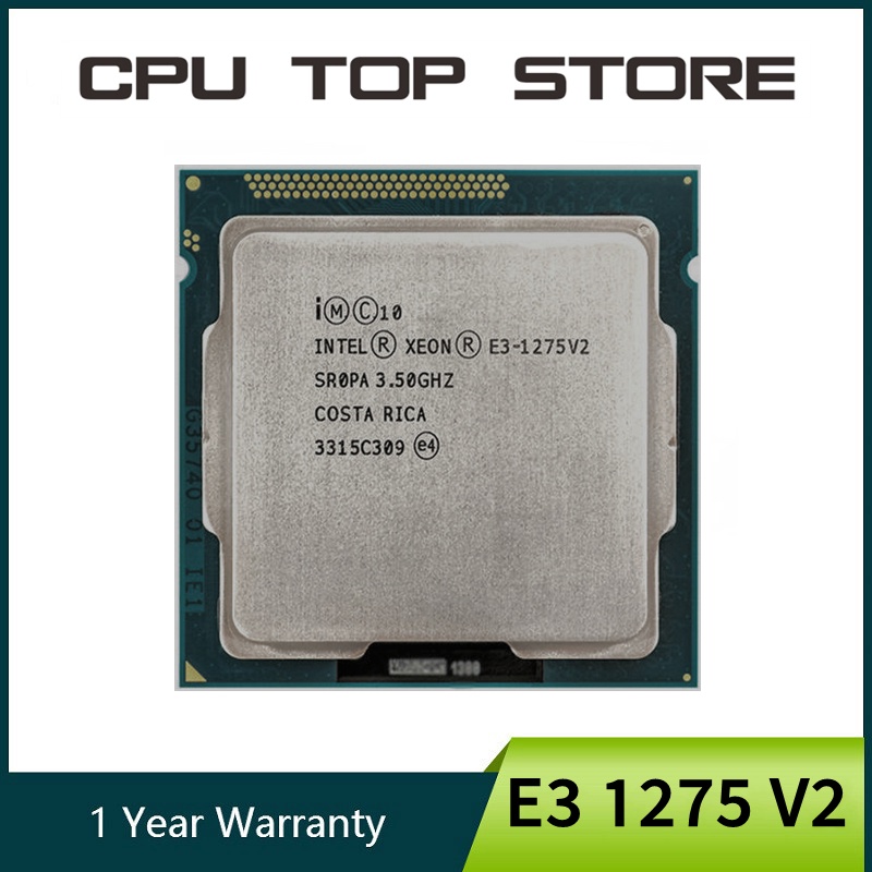 โปรเซสเซอร์ CPU Intel Xeon E3 1275 V2 3.5GHz LGA 1155 8MB Quad Core 77W ...