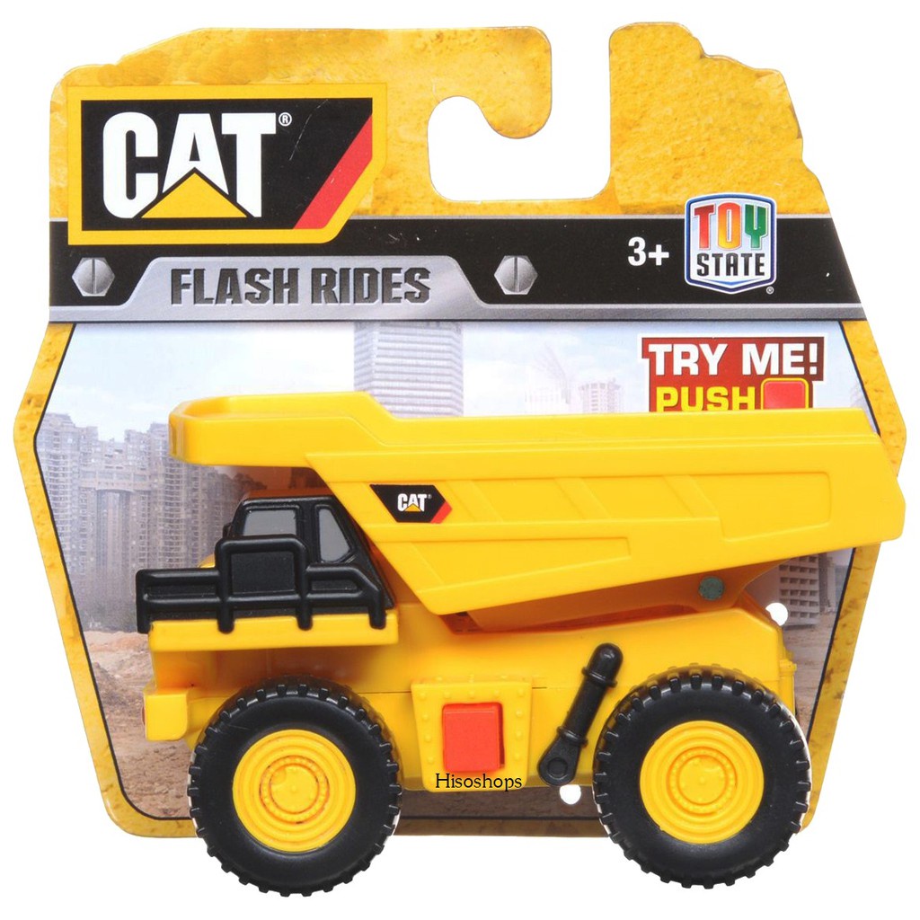 CAT Flash Rides รถดั้ม รถขนดิน รถบรรทุกเล่นมือ สามารถยกกระบะดั้มได้ ...