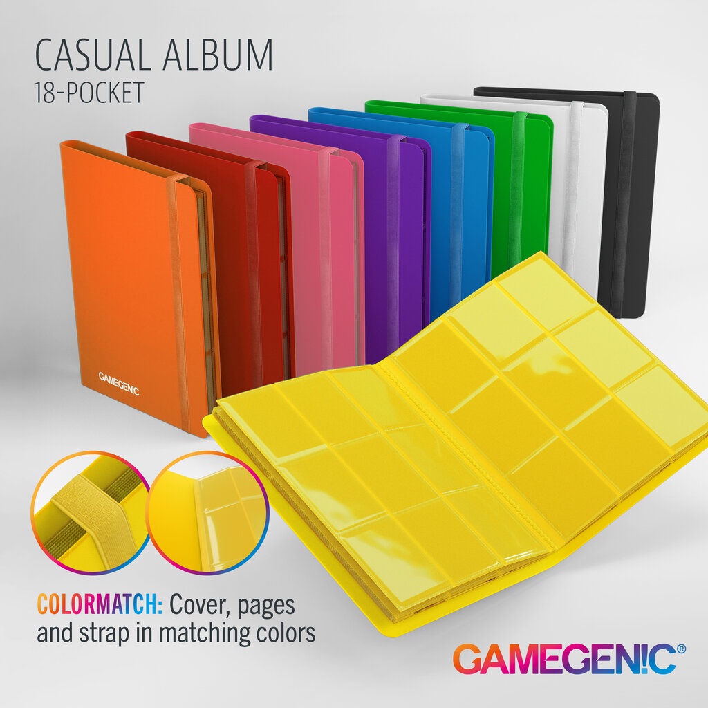 Gamegenic - Casual Album 18-Pocket แฟ้ม อัลบั้ม ใส่การ์ด 18 ช่อง (หน้า ...