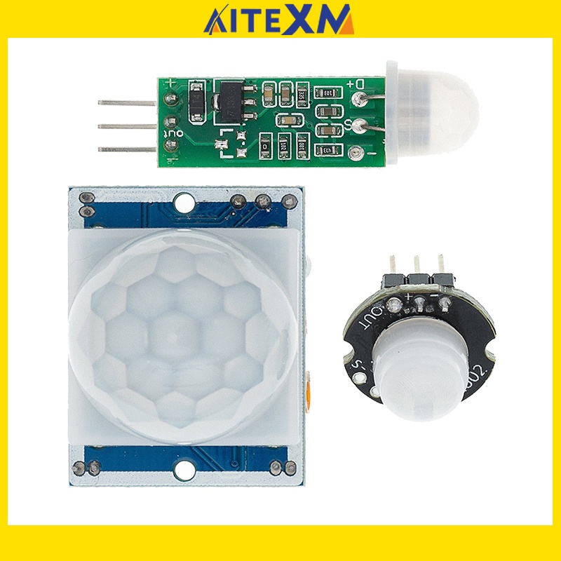 HC-SR501 HC-SR505 MH-SR602 ปรับ IR Pyroelectric อินฟราเรด Mini PIR ...