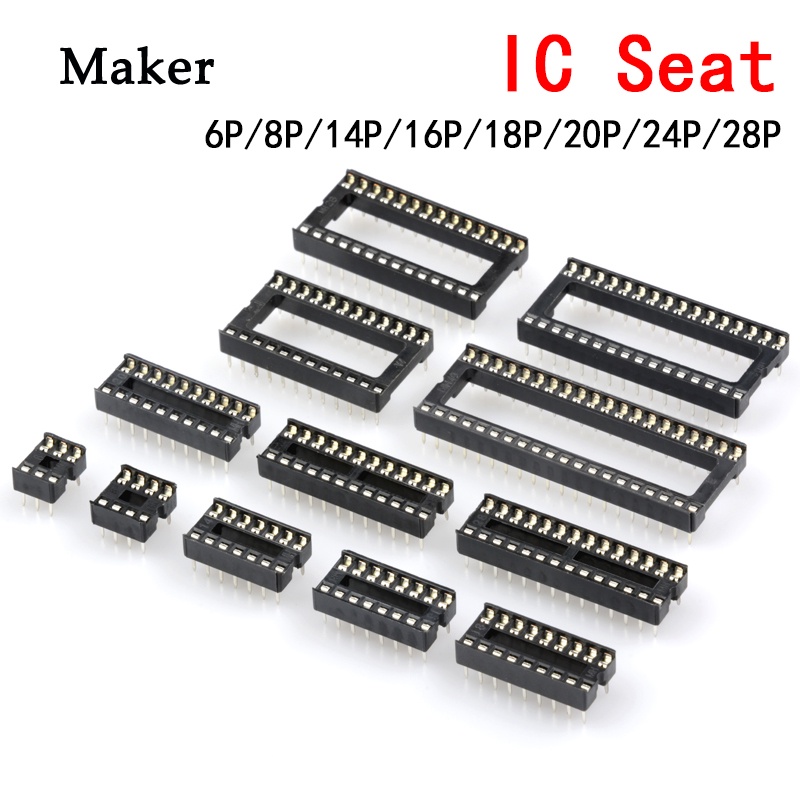 Dip อะแดปเตอร์ซ็อกเก็ต IC 28 Pin 6P 8P 14P 16P 18P 20P 24P 28P | Shopee ...