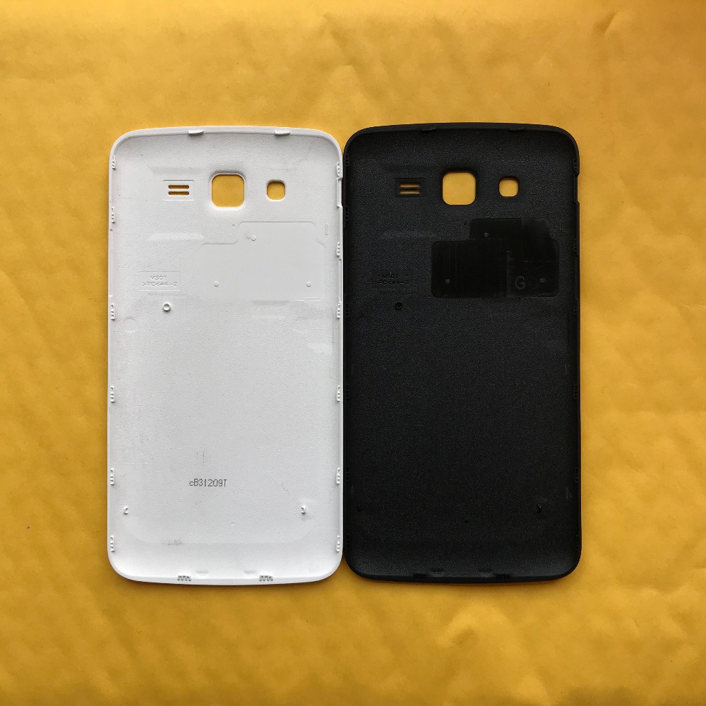 โทรศัพท์ด้านหลังแบตเตอรี่ประตูสําหรับ Samsung Galaxy Grand 2 Duos G7102 G7106 G7105 กรณีฝาครอบ ...