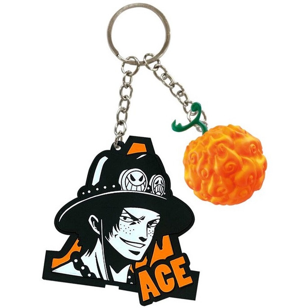 Ace Key Ring ของแท้ JP แมวทอง - Ichiban Kuji Banpresto [พวงกุญแจวันพีช ...