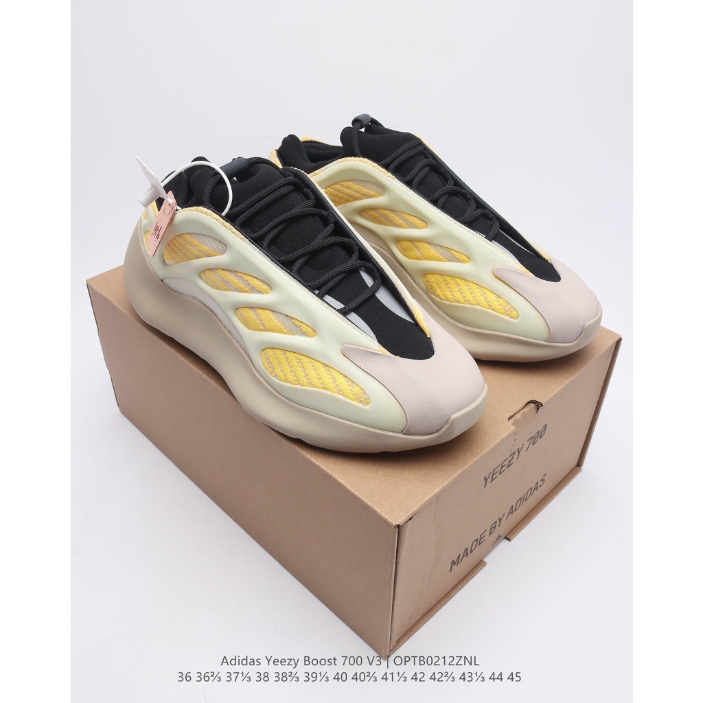 Original yeezy 700 v3 Coconut Shaped 700 รองเท้าวิ่งลําลอง กันลื่น ...