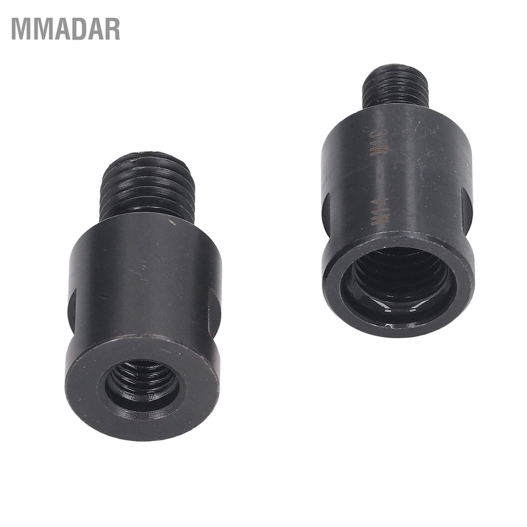 MMADAR 2PCS สว่านเกลียวอะแดปเตอร์ M10 ถึง M14 และ Extension Rod ...