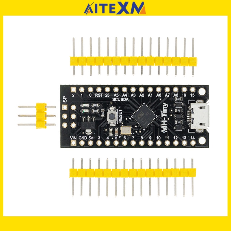 MH-Tiny ATTINY88 บอร์ดพัฒนาไมโคร 16Mhz /Digispark ATTINY85 อัพเกรด /NANO V3.0 ATmega328 ขยายเข้า ...