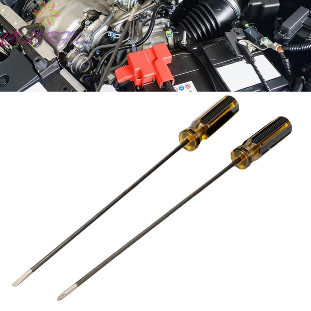 【COLORFUL】Screwdriver Chrome Vanadium Steel Extra Long For Sewing ...