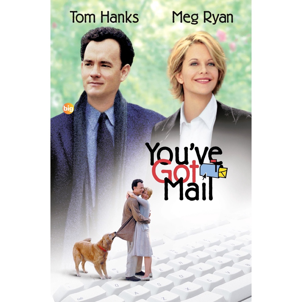 แผ่น DVD หนังใหม่ You ve Got Mail (1998) เชื่อมใจรักทางอินเตอร์เน็ท ...