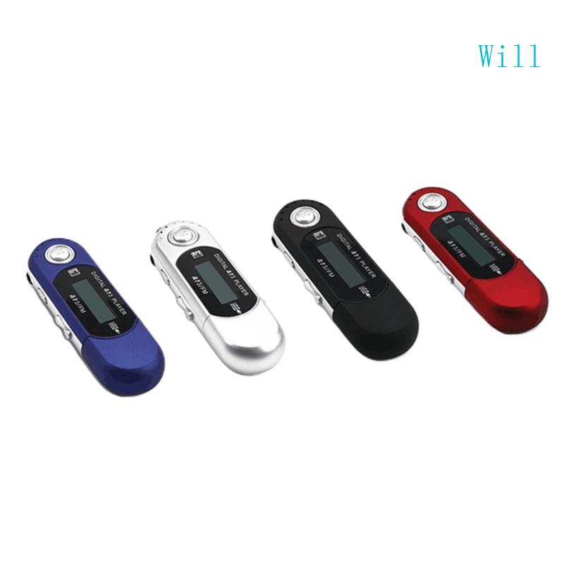 Will เครื่องเล่นเพลง Mp3 ดิจิทัล USB รองรับรูปแบบเพลง Mp3 Wma | Shopee ...