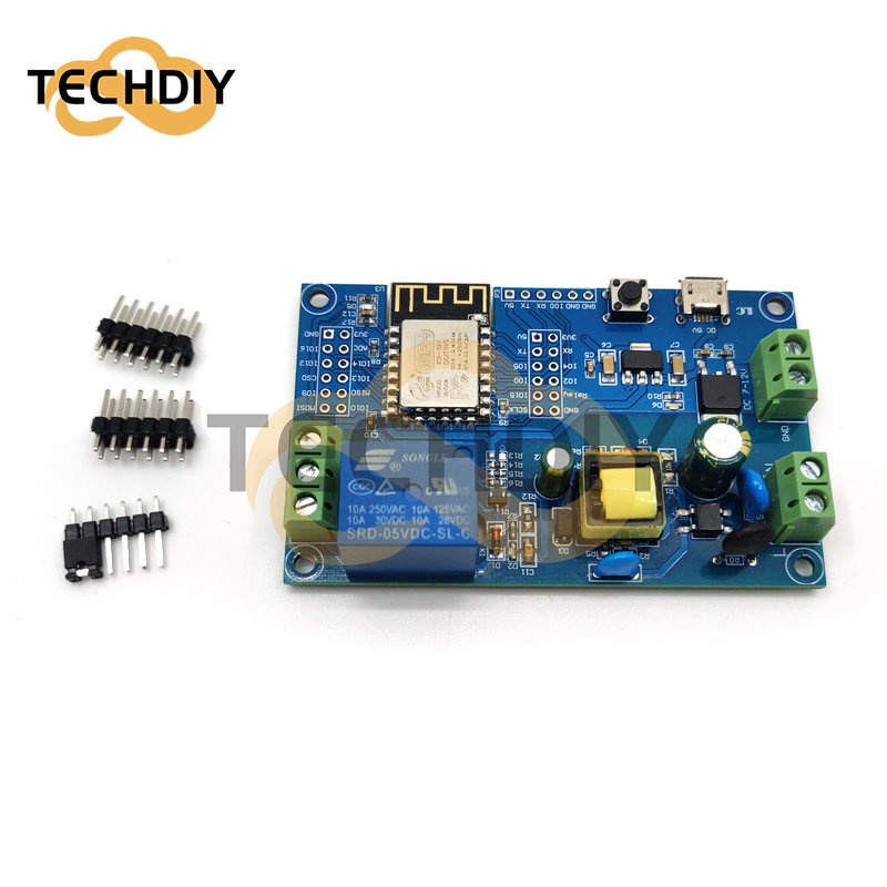 บอร์ดไมโครคอนโทรลเลอร์ รีเลย์เดี่ยว AC DC ESP8266 WIFI ESP-12F | Shopee ... บอร์ดไมโครคอนโทรลเลอร์ รีเลย์เดี่ยว AC DC ESP8266 WIFI ESP-12F | Shopee ...