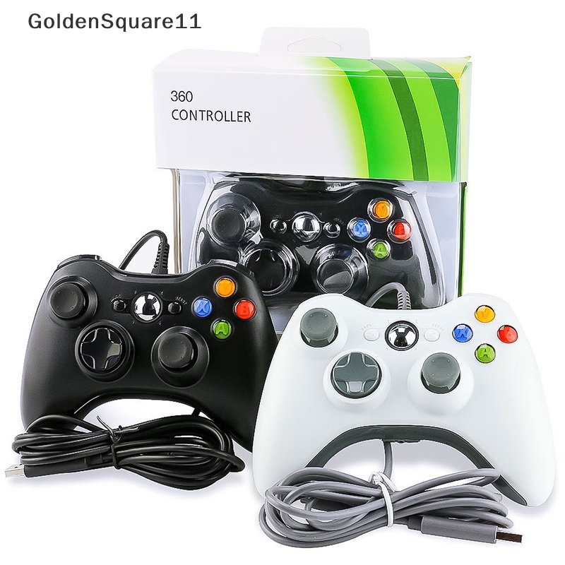 Goldensquare gd จอยแพดควบคุมเกม แบบใช้สาย สําหรับ Xbox 360 & PC 7 8 10 ...