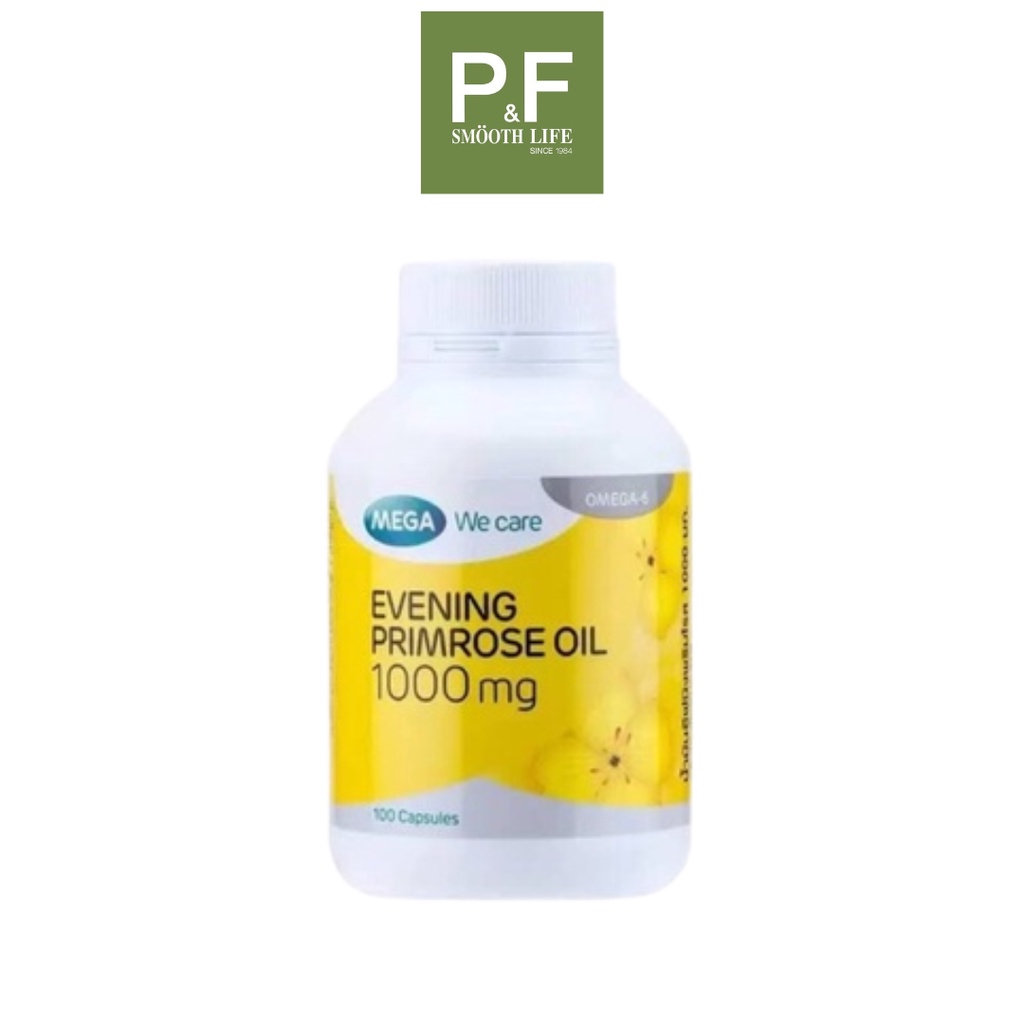 Mega Evening Primrose Oil 1000 mg. 30's เมก้า พริมโรส ขนาด 30 เม็ด ...