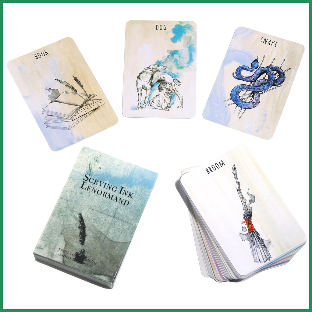 ไพ่ทาโรต์ The Scrying Ink Lenormand Is A Deck เวอร์ชั่นภาษาอังกฤษ ... ไพ่ทาโรต์ The Scrying Ink Lenormand Is A Deck เวอร์ชั่นภาษาอังกฤษ ...