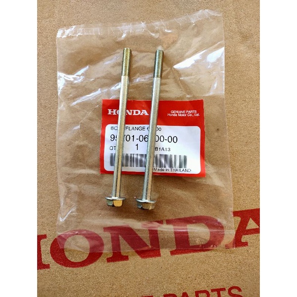 95701-06100-00โบ๊ลท์แท้6X100มม(หัวเบอร์10).ยึดฝาสูบด้านซ้ายคลิ๊ก110 ...