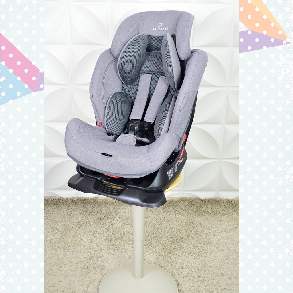 [20245] คาร์ซีทมือสอง AILEBEBE Swing Moon Premium S Natural สีเทา | Shopee Thailand