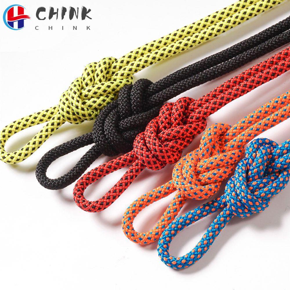 Chink เชือกปีนเขา 6 มม. ยาว 10 ม. แข็งแรงมาก ปลอดภัย หลากสี สําหรับปีน ...