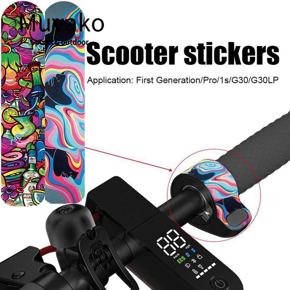 MUVAKO สติกเกอร์ติดคันเร่งสกูตเตอร์ MAX Finger Pro G30 ขนาด 13.5x3 ซม. ...
