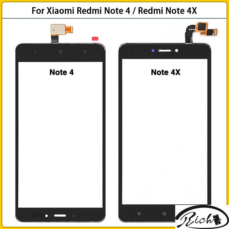 ใหม่ แผงหน้าจอสัมผัสดิจิทัล Note4 LCD แบบเปลี่ยน สําหรับ Xiaomi Redmi Note 4X Redmi Note 4 ...
